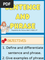 Sentence vs Phrase Identification Worksheet | PDF | Sports & Recreation ...