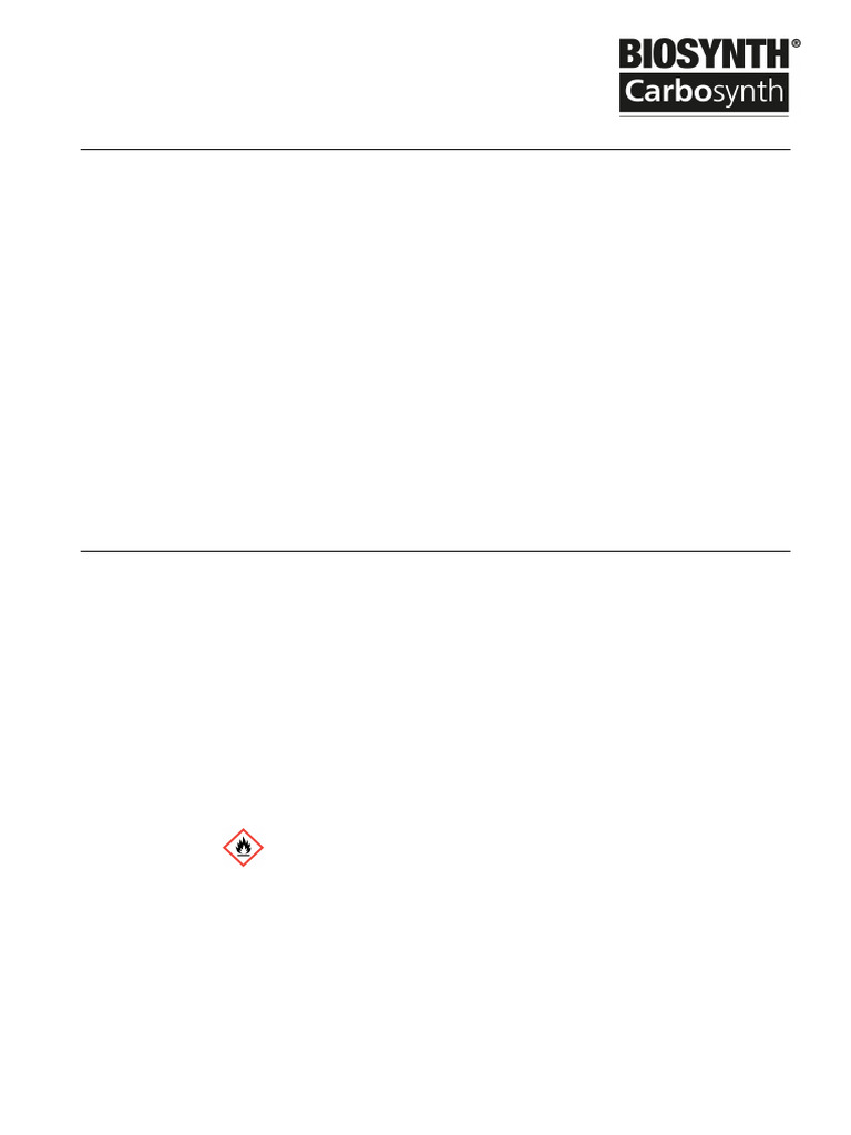 Borneol Safety Data Sheet Summary | PDF | Toxicity | Firefighting