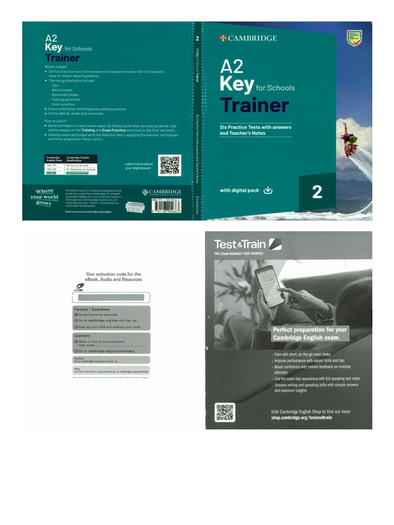 A2 Key For Schools Trainer2 | PDF