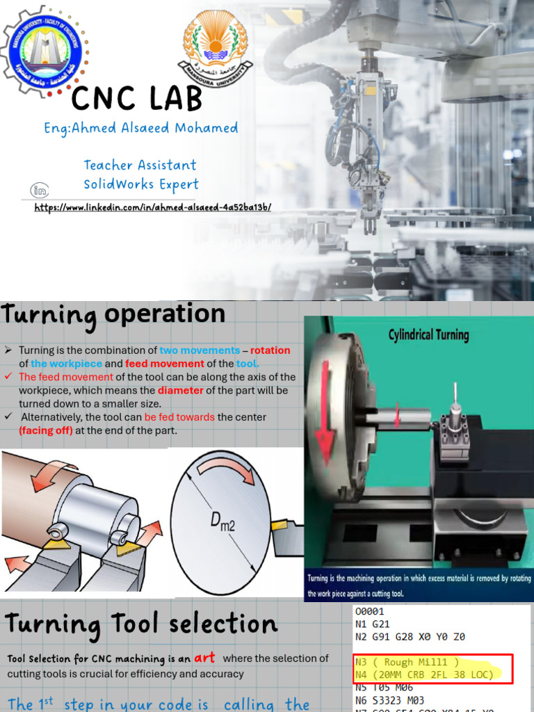 CNC Turning Tool Selection Guide | PDF | Machining | Industrial Processes