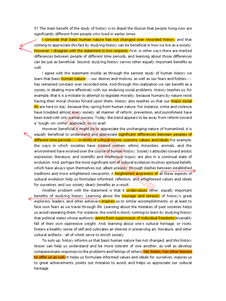 Issue 57 范文精析 | PDF | Liberal Arts Education | Social Psychology