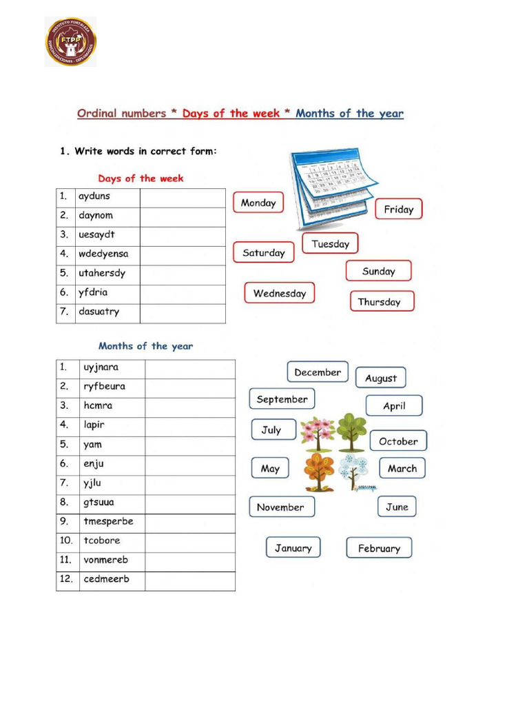 Practice - Cardinal and Ordinal Numbers | PDF