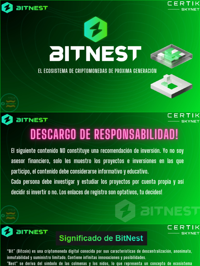 Presentación Bitnest Español by Cmoo | PDF | Criptomoneda | Préstamos