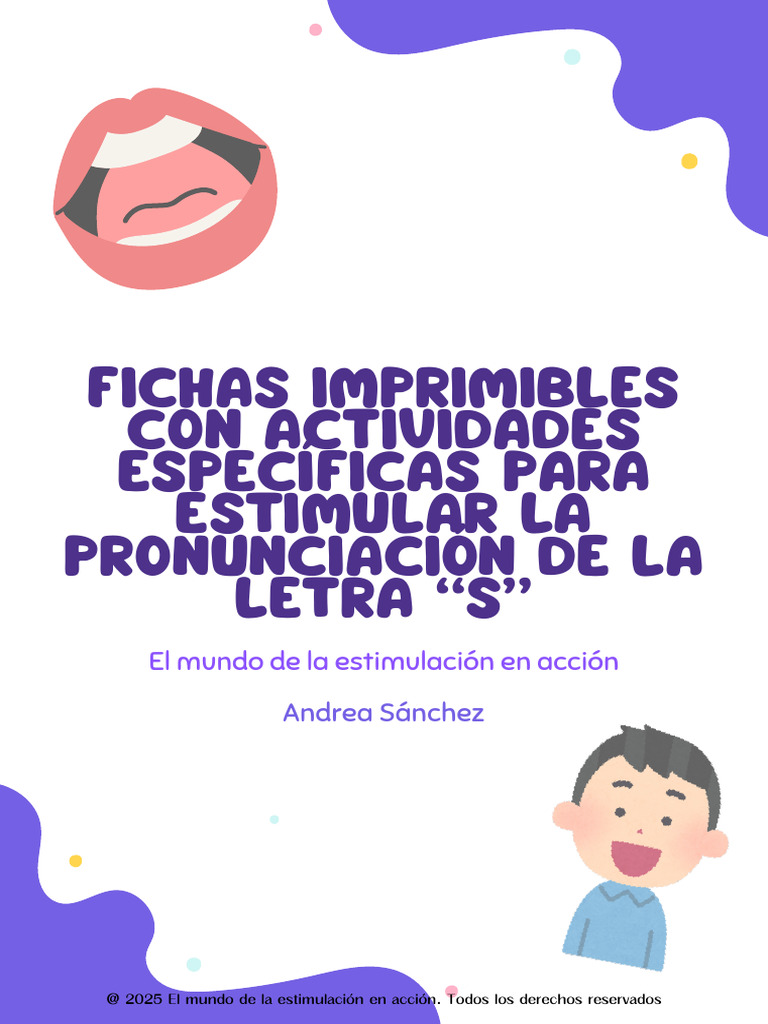 Actividades para Pronunciar la S | PDF