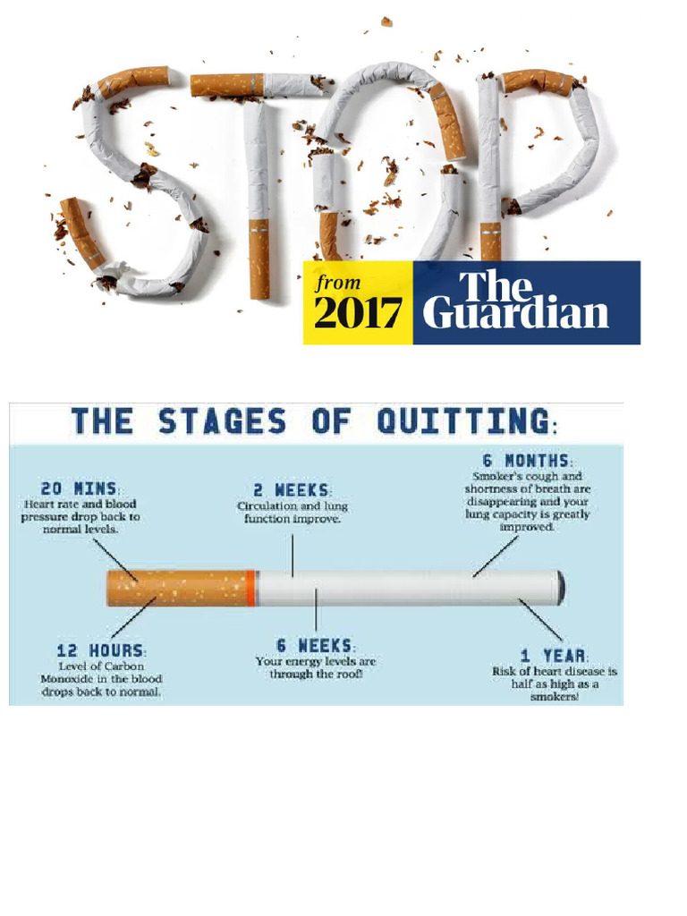 Quitting Smoking and Drinking | PDF
