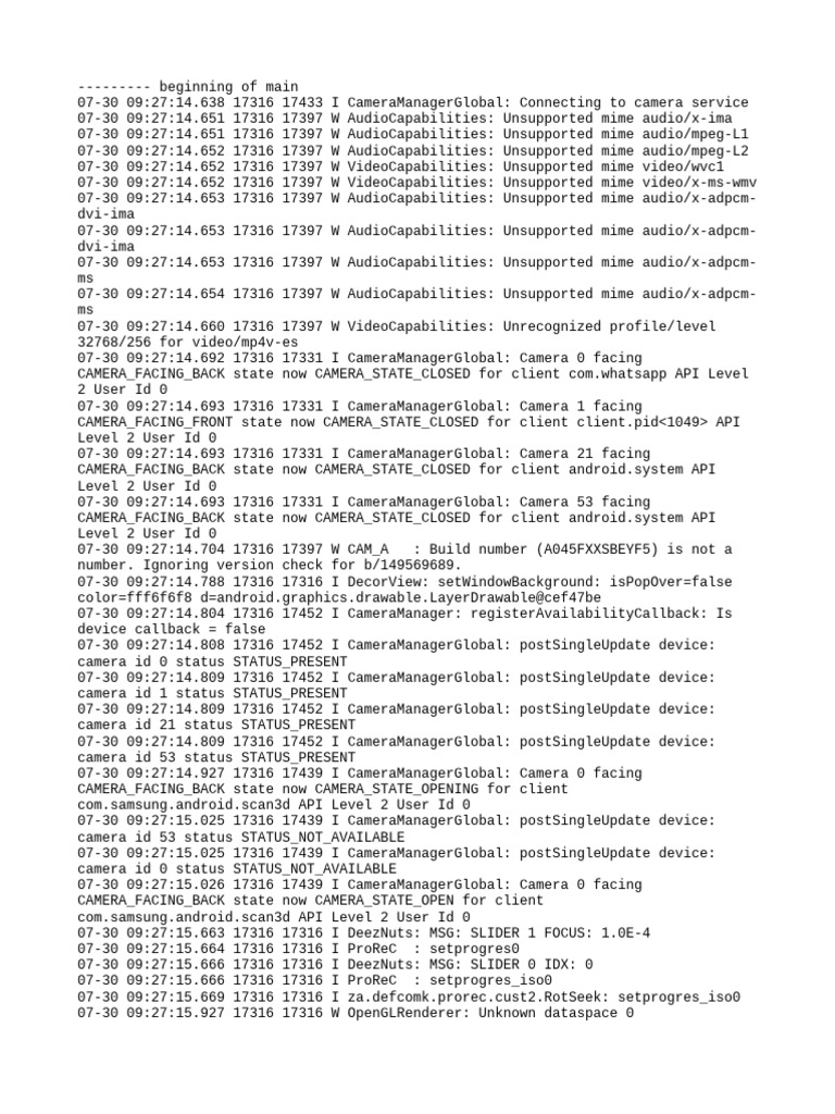 Log Cat 1753842434048 | PDF | Software | Operating System Technology