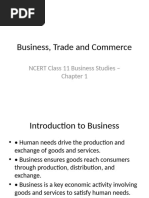 Class11 Business Studies Chapter1 Notes | PDF
