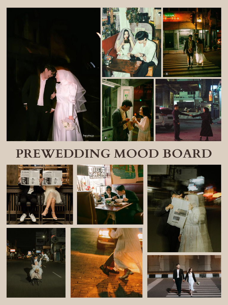 Prewedding Concept Moodboard | PDF