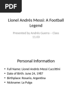 Messi: Life, Career, and Impact | PDF | Lionel Messi | Sports