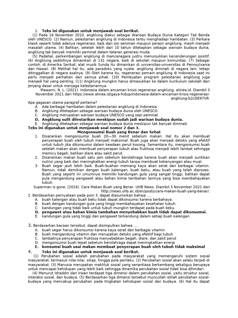 Krisis Regenerasi Angklung di Indonesia | PDF