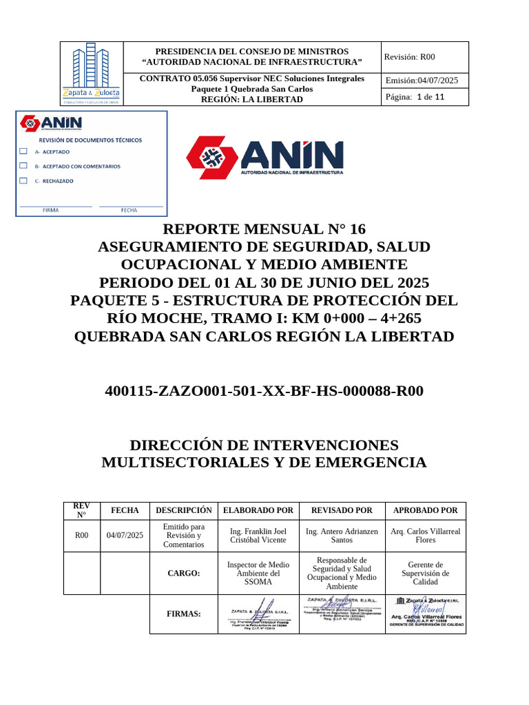 Reporte Mensual #16 - P5 T1 QSC - Ssoma - Junio | PDF