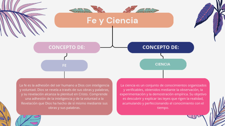 Concepto de Fe y Ciencia | PDF