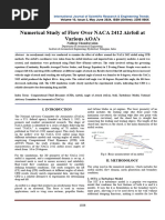 Naca Airfoil 4412 | PDF | Airfoil | Lift (Force)