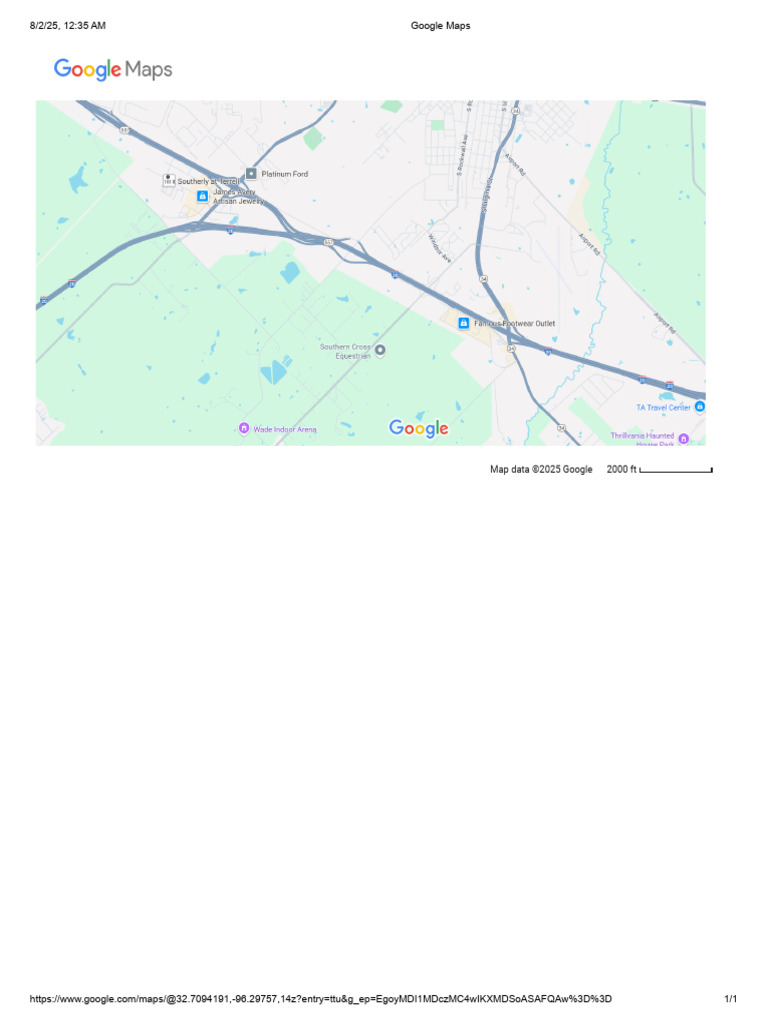 Map Data ©2025 Google 2000 FT | PDF
