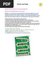 Say the Color, Not the Word Game | PDF