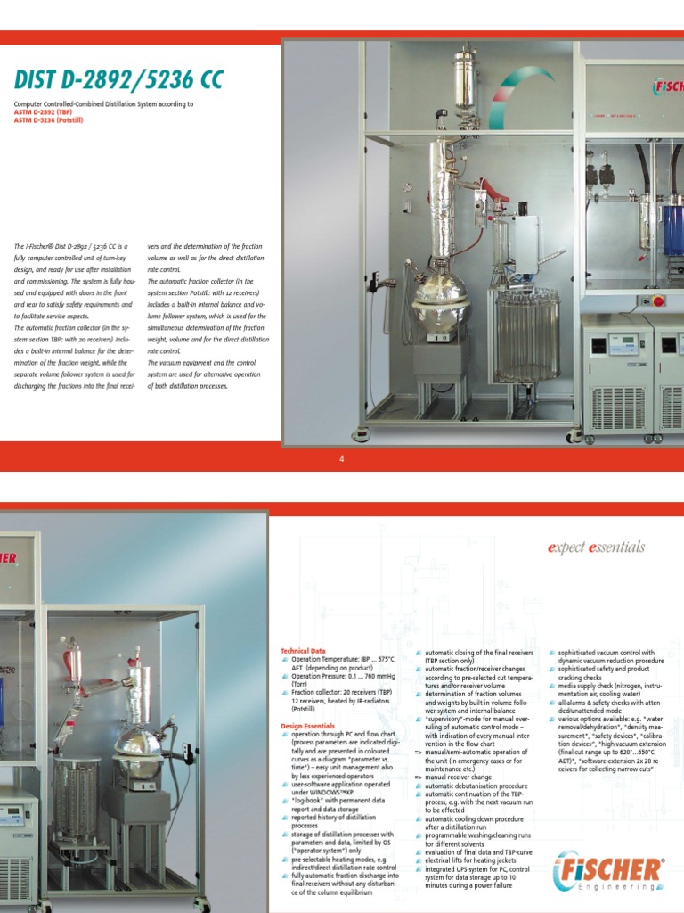 Crude Oil Distillation System According to ASTM Standards ...