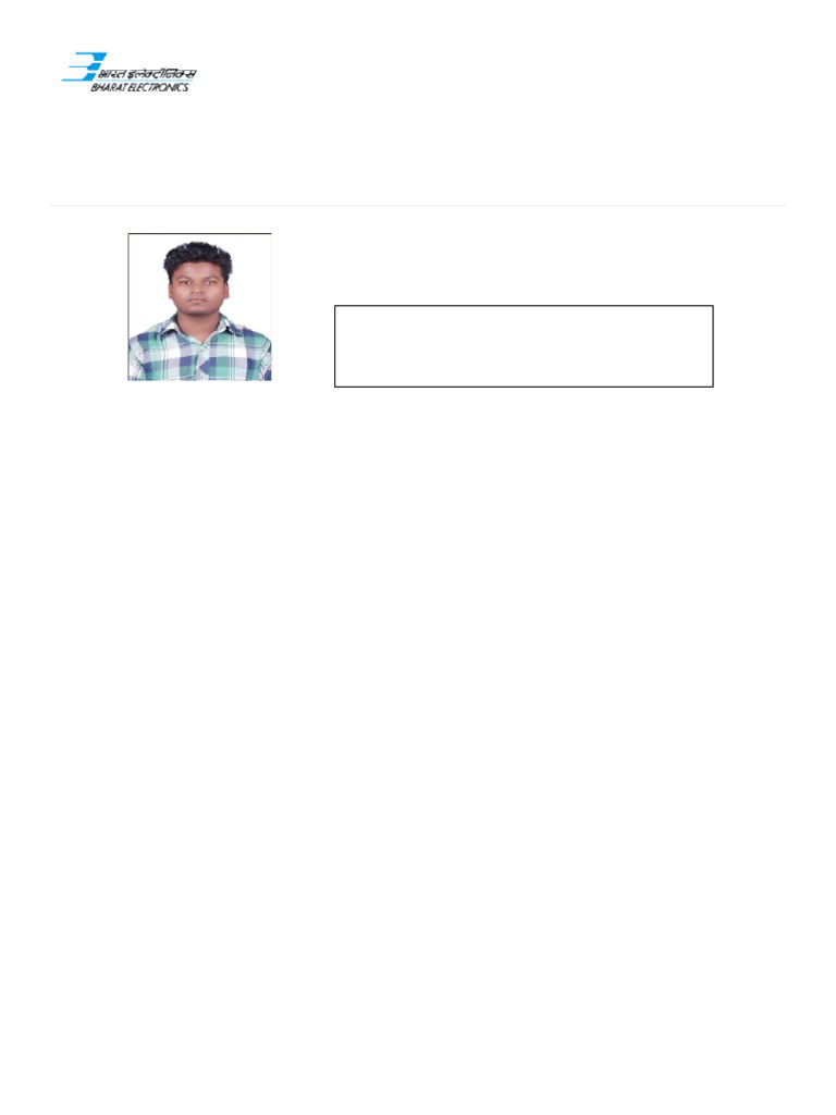BEL-2020 - Shortlisted Interview Call Letter | PDF | Identity Document