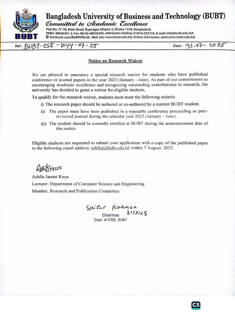 Research Waiver Notice | PDF