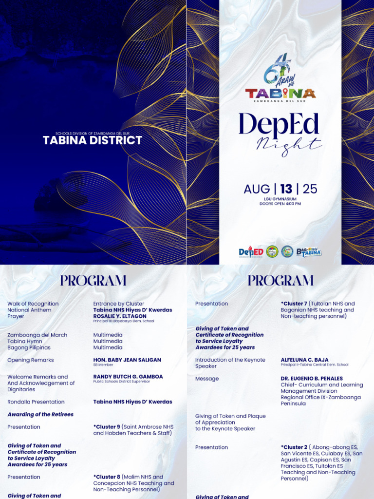 Deped Night Prog | PDF