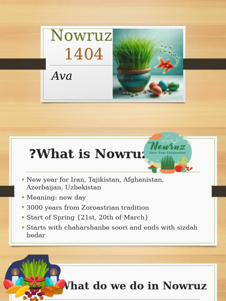 Nowruz: Celebrating the Persian New Year | PDF