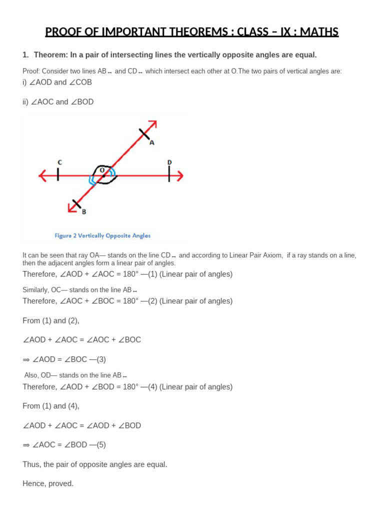 ASA Congruence Theorem Proofs | PDF | Triangle | Elementary Mathematics