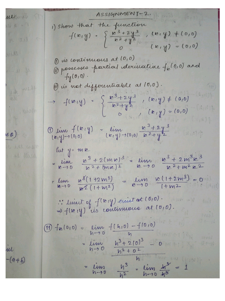 Maths Assignment 2 | PDF