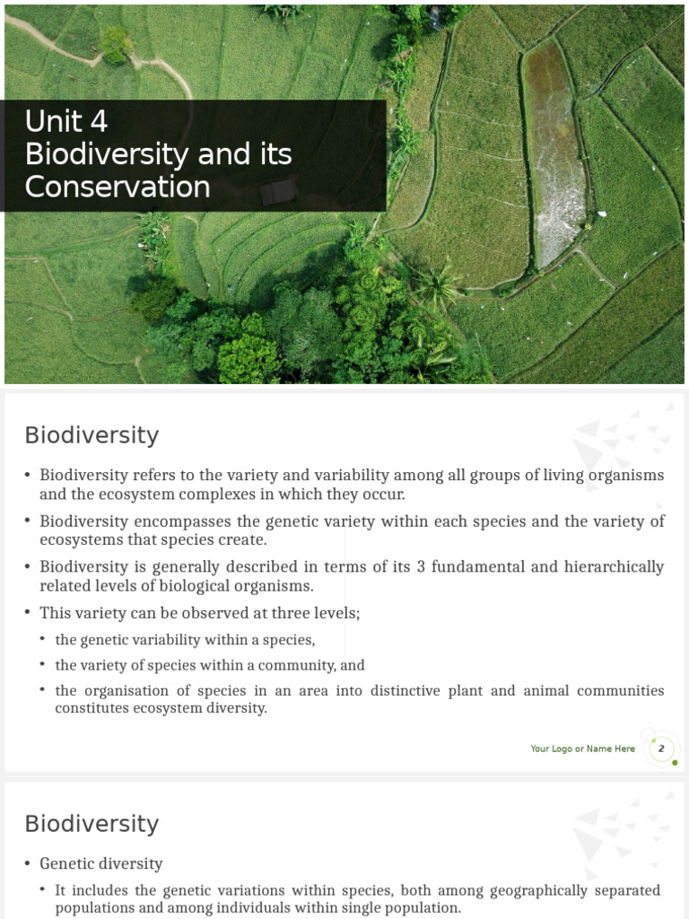 Unit 4 | PDF | Biodiversity | Biogeography