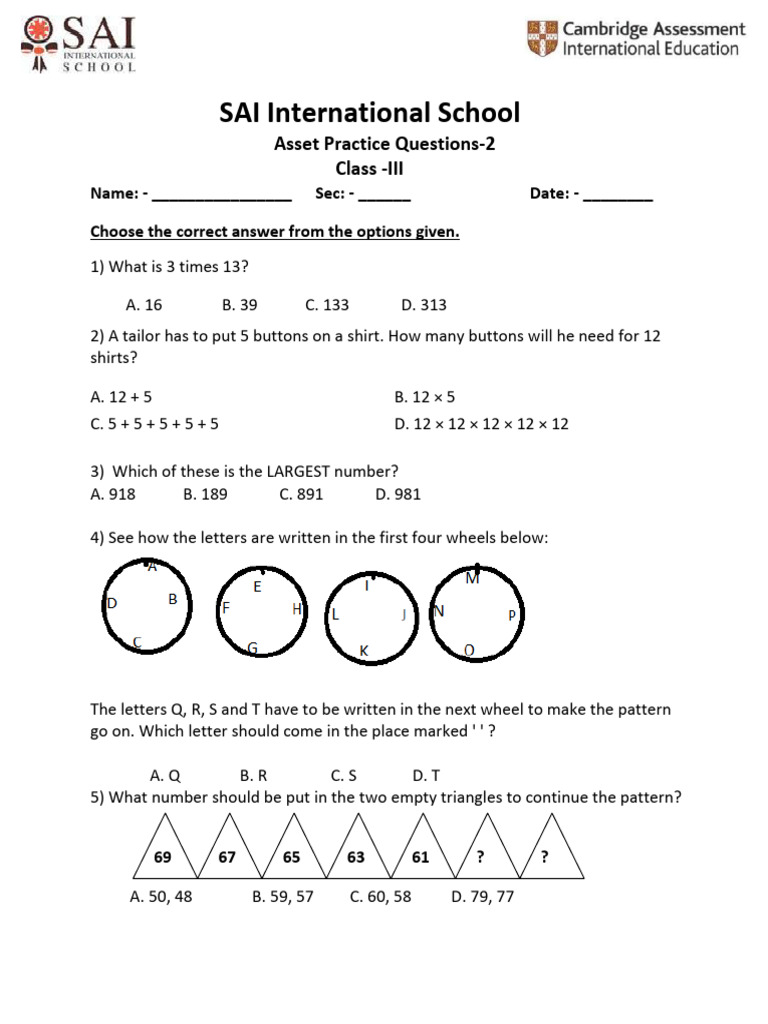 Asset Practice Questions 2 | PDF