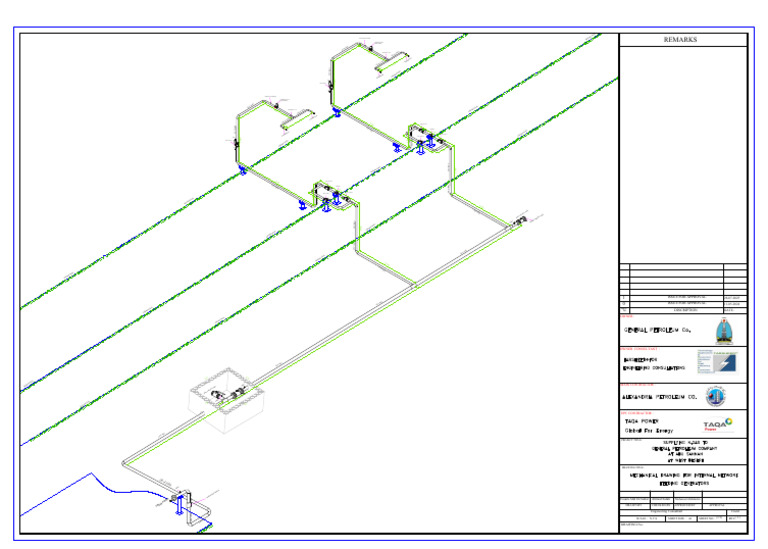 GPC 1.5 MW Internal Network Mechanical Drawing R-1 | PDF | Hydraulics ...