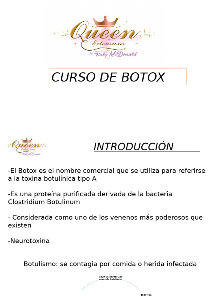 Puntos de Aplicación de Botox | PDF | Toxina botulínica