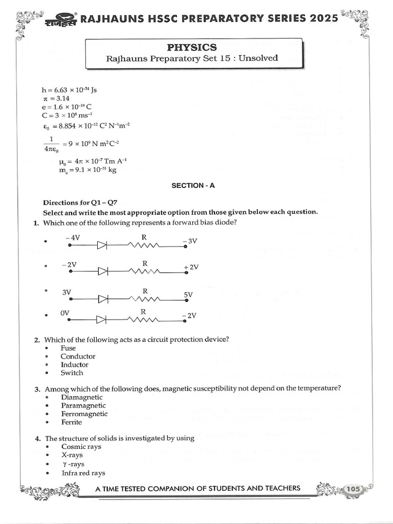 Preparatory Set 15 Pdf