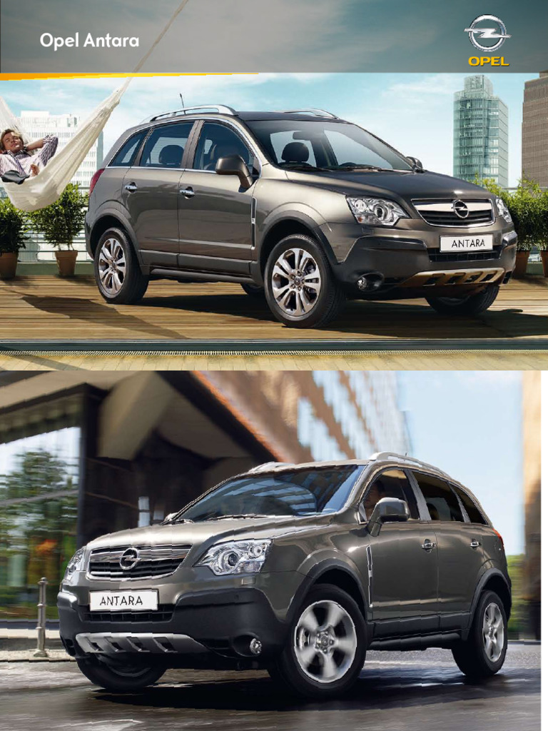 Opel Antara 2009 ES | PDF | Tracción en las cuatro ruedas | Vehículo de ...