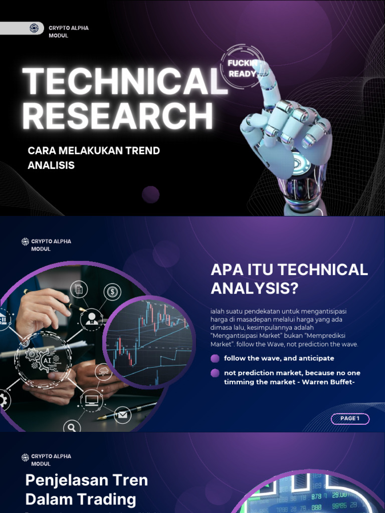 Crypto Technical Research Modul | PDF