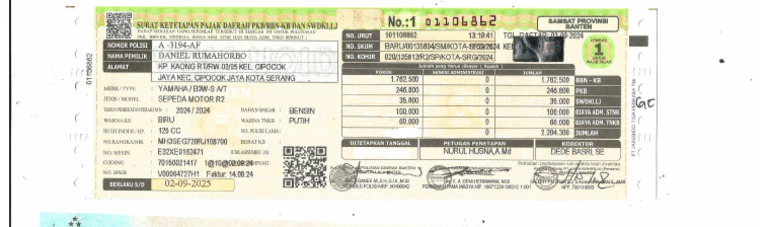 File STNK Asu1 | PDF