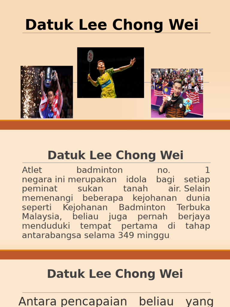 Datuk Lee Chong Wei | PDF