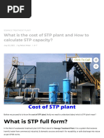 STP Size Calculation - STP Capacity Calculation - Sewage Treatment ...