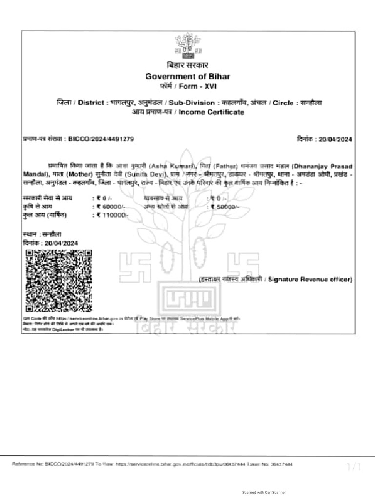 Asha Income | PDF