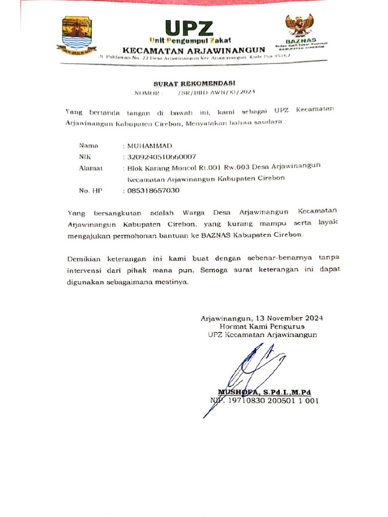 Rekom UPZ | PDF