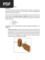 Joints and Splices in Carpentry | PDF | Woodworking