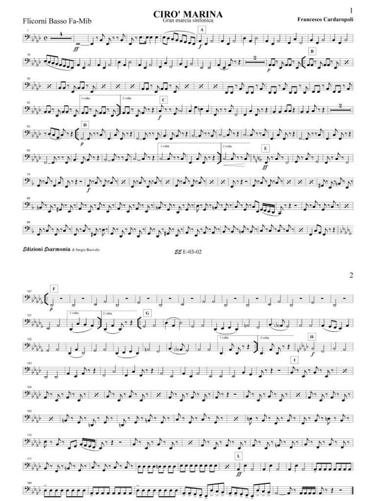 Cirò Flicorno Basso Fa-Mib | PDF