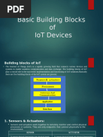 Generic Block Diagram of An IoT Device and Description of Its Internal ...