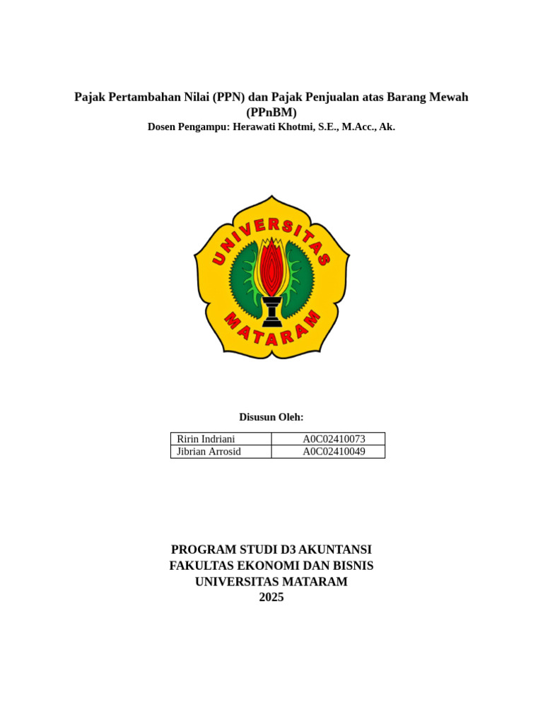Kelompok 12 Perpajakan | PDF
