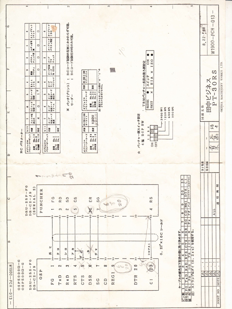 RS232 Osp500 | PDF