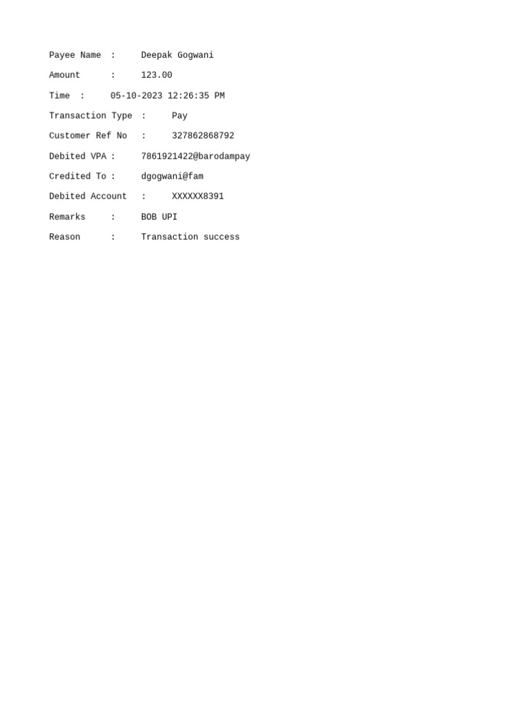 Accountdetails 1 | PDF