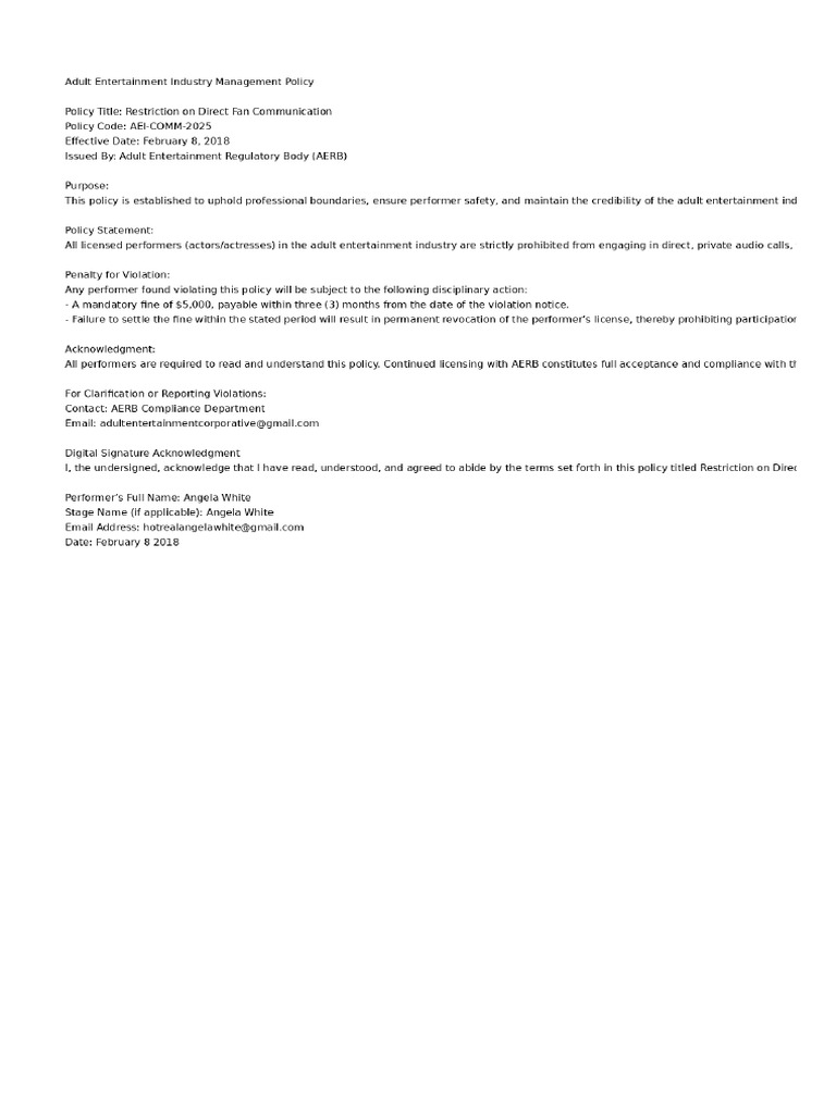 AEI-COMM-2025_Policy | PDF