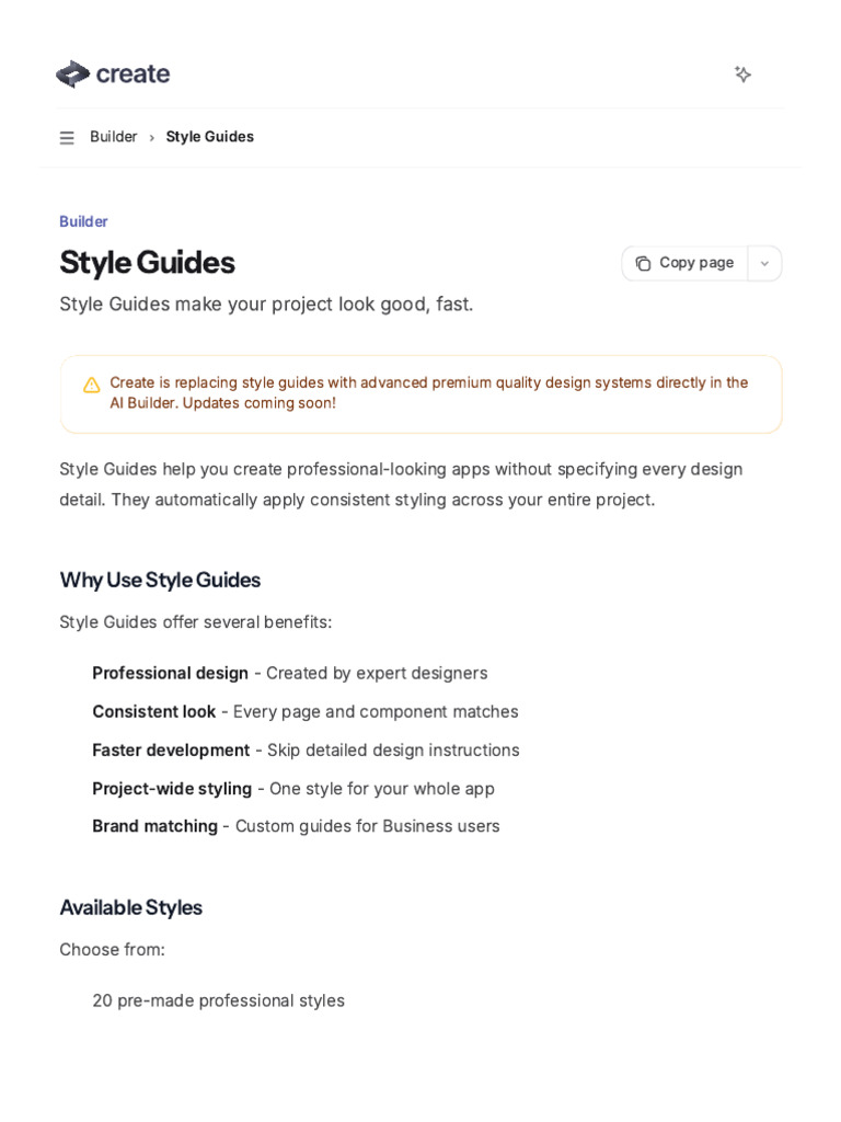 Optimize Your App with Style Guides | PDF