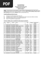 Circular On Reservation Roster 2025 | PDF