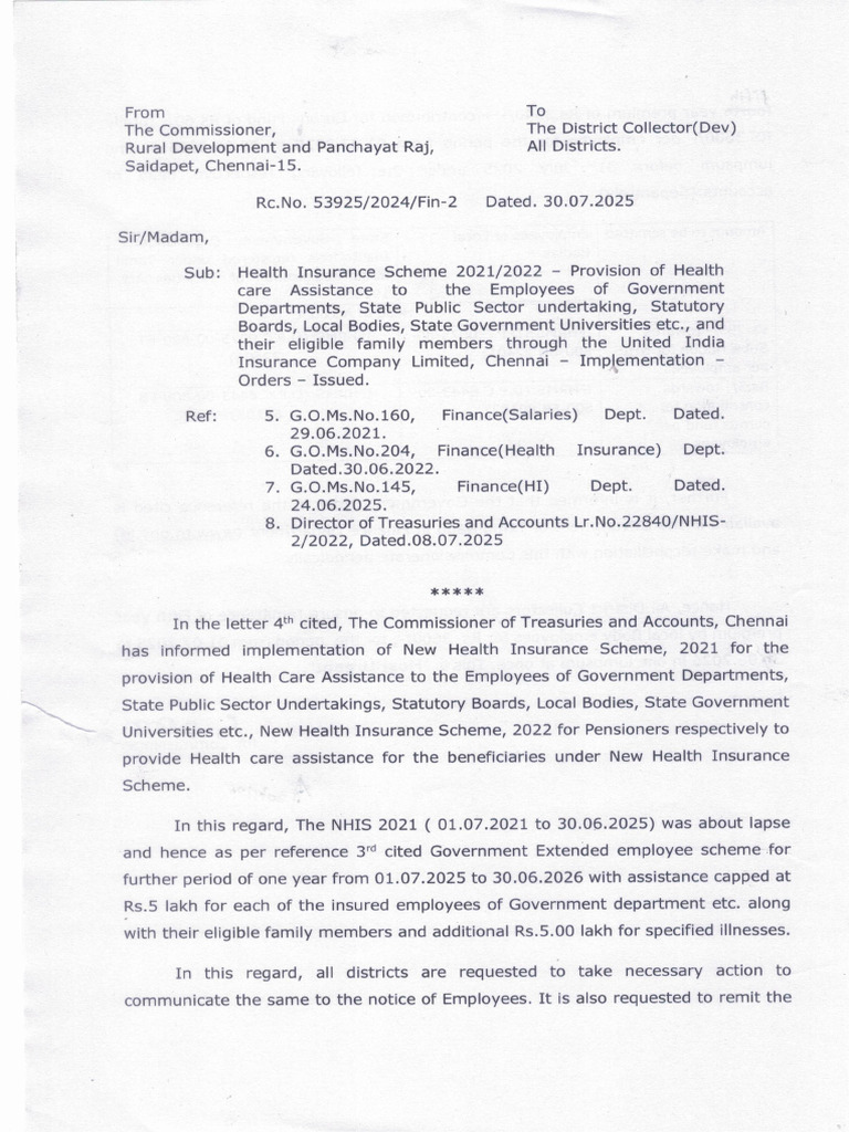 NHIS Premium 01082025 | PDF