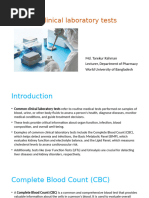 Waived Test List - CLIA | PDF | Medical Specialties | Clinical Medicine