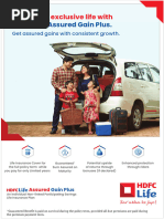 HDFC Life Sampoorn Nivesh Overview | PDF | Insurance | Investment Fund